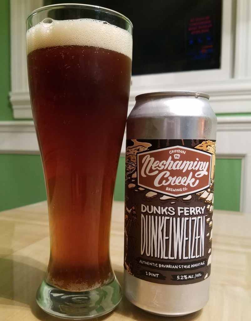Beer Review: Neshaminy Creek Brewing Company’s Dunks Ferry Dunkelweizen ...