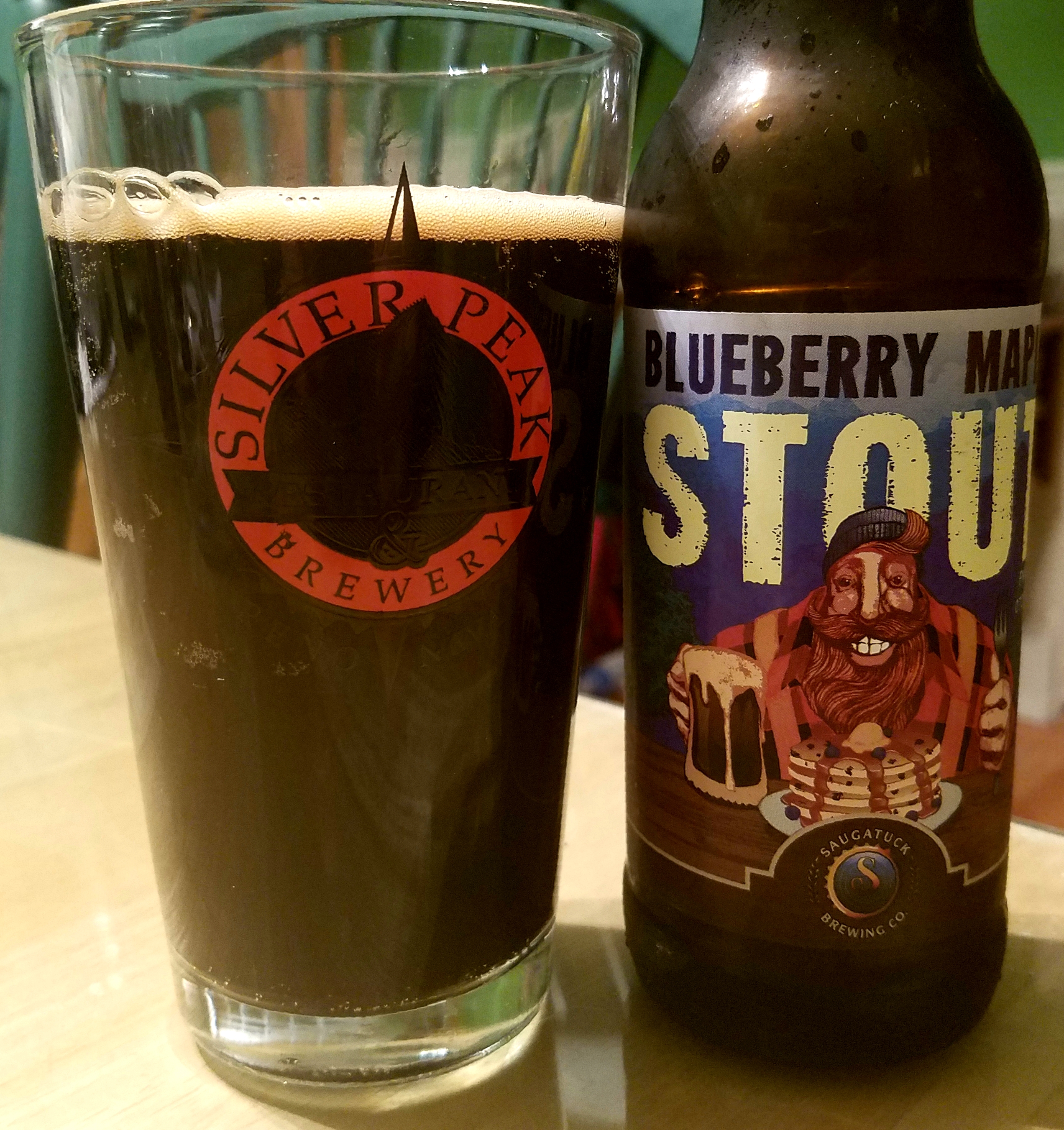 Beer Review: Saugatuck Brewing Blueberry Maple Stout – The Tap Takeover