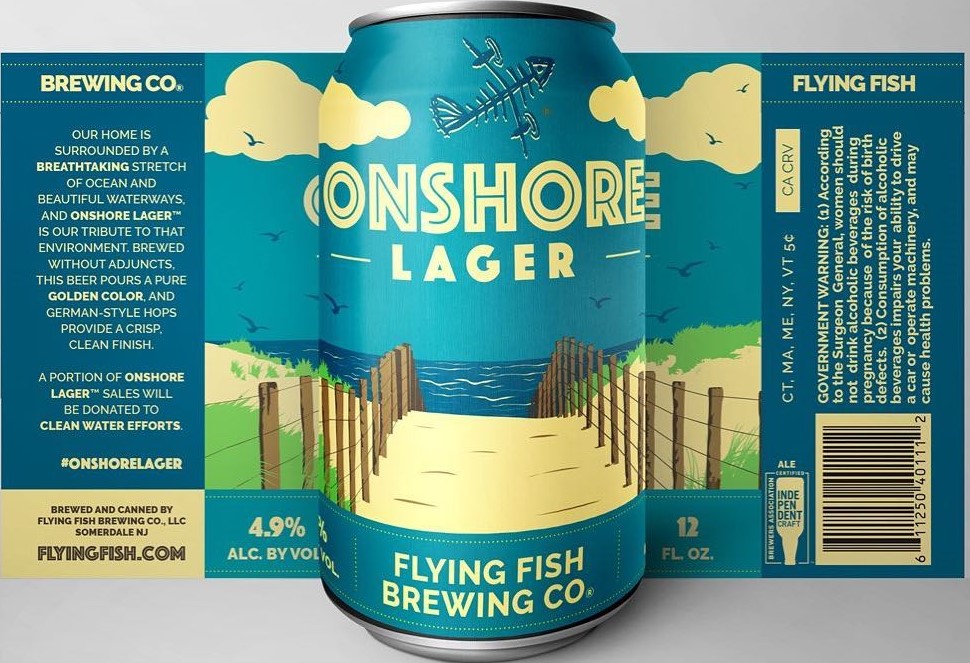 Beer Review: Flying Fish Brewing’s Onshore Lager – The Tap Takeover