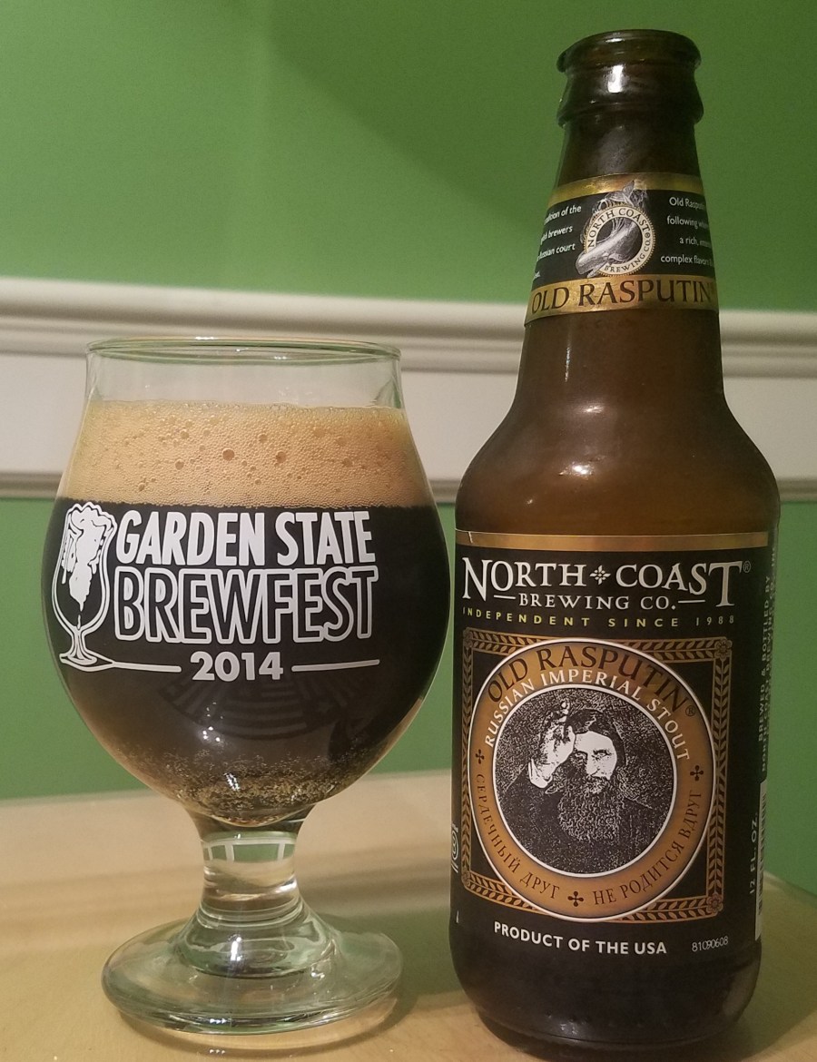 Beer Review: North Coast Brewing’s Old Rasputin – The Tap Takeover