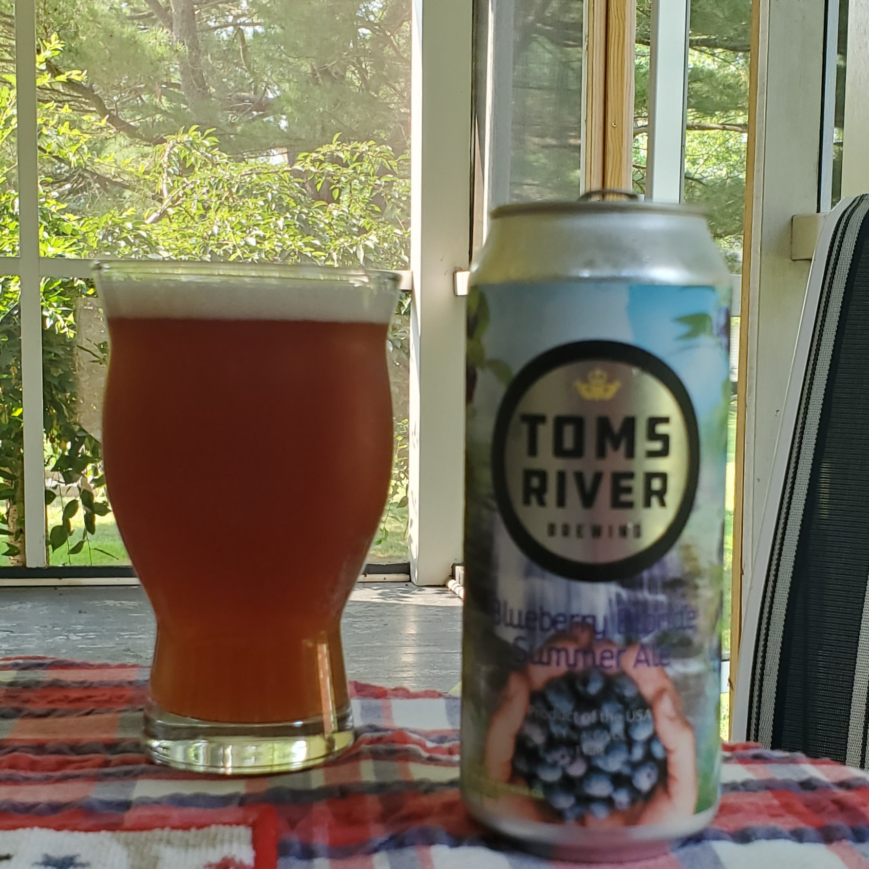 Beer Review: Toms River Brewing’s Blueberry Blonde Summer Ale – The Tap ...