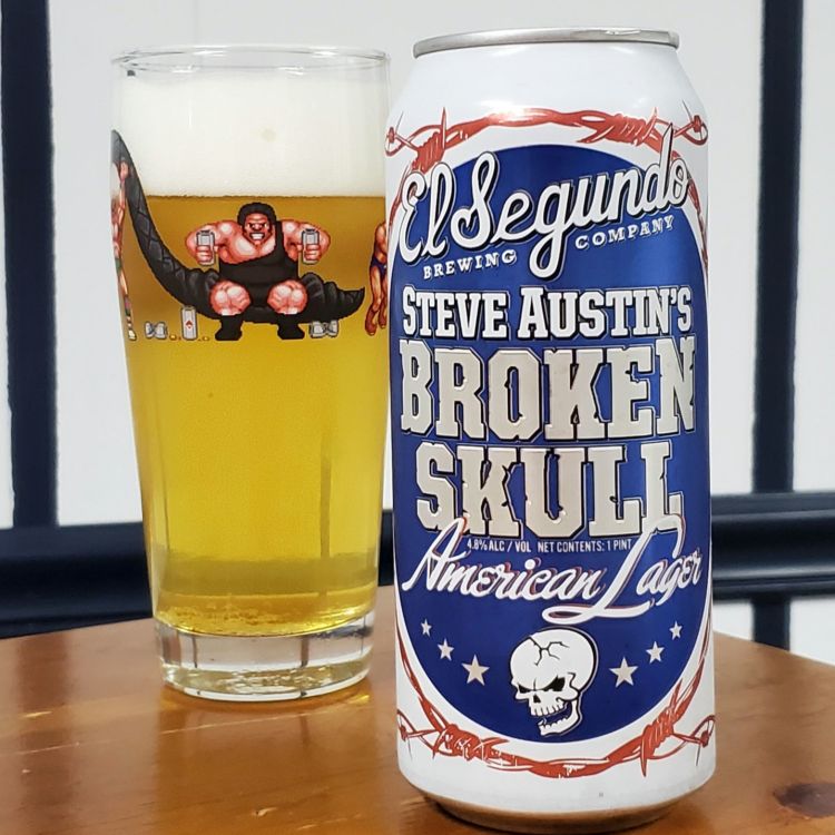 Beer Review: Steve Austin’s Broken Skull American Lager from El Segundo ...